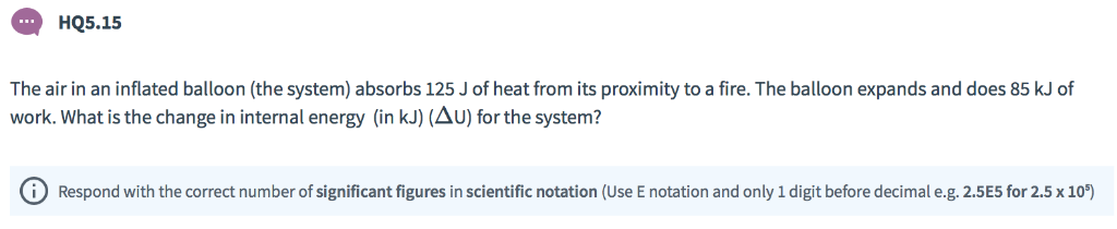 Solved H05.08 Convert 1.5E4 J to kWh. (Note that 1W-1J/sec) | Chegg.com