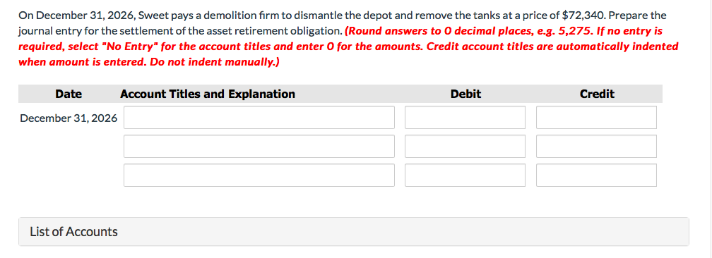 Solved Prepare the journal entries to record the depot | Chegg.com