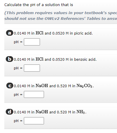 Solved Calculate the pH of a solution that is (This problem | Chegg.com