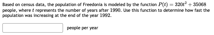 Solved Based on census data, the population of Freedonia is | Chegg.com