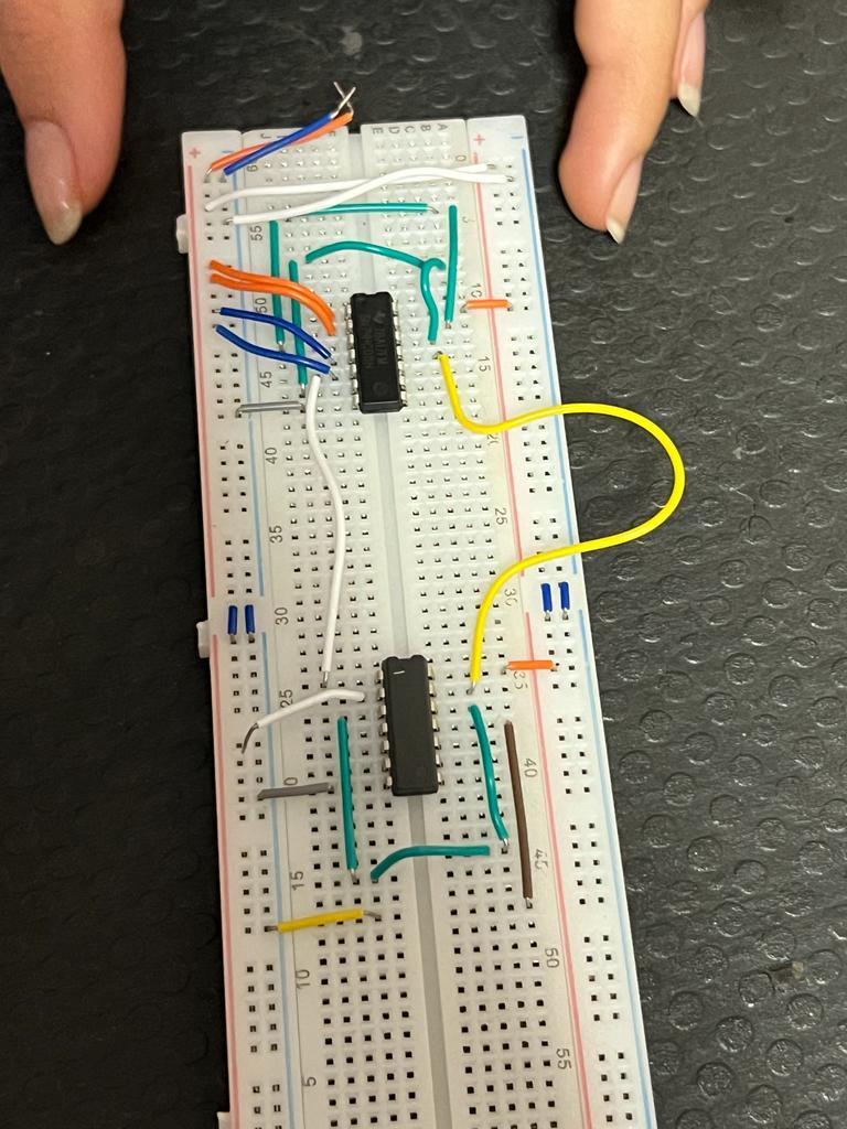 Solved 74LS00N, 74HC08N using these two logic gates draw | Chegg.com