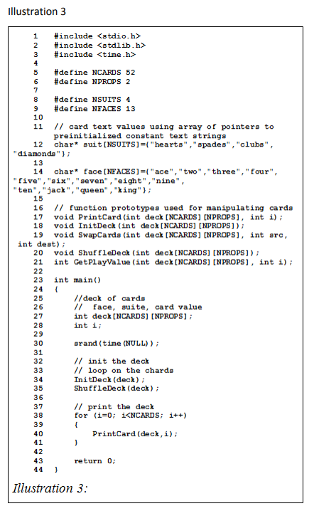 Solved 1)Consider Illustration 3, line 30. The calling | Chegg.com