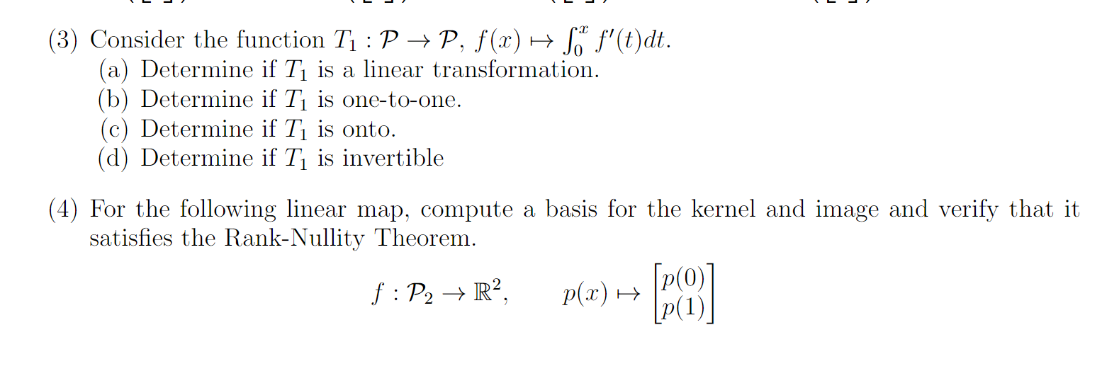 Solved Linear Algebra I would be happy if you add some | Chegg.com