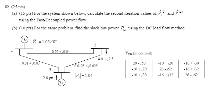 #2 (25 pts) (a) (15 pts) For the system shown below, | Chegg.com