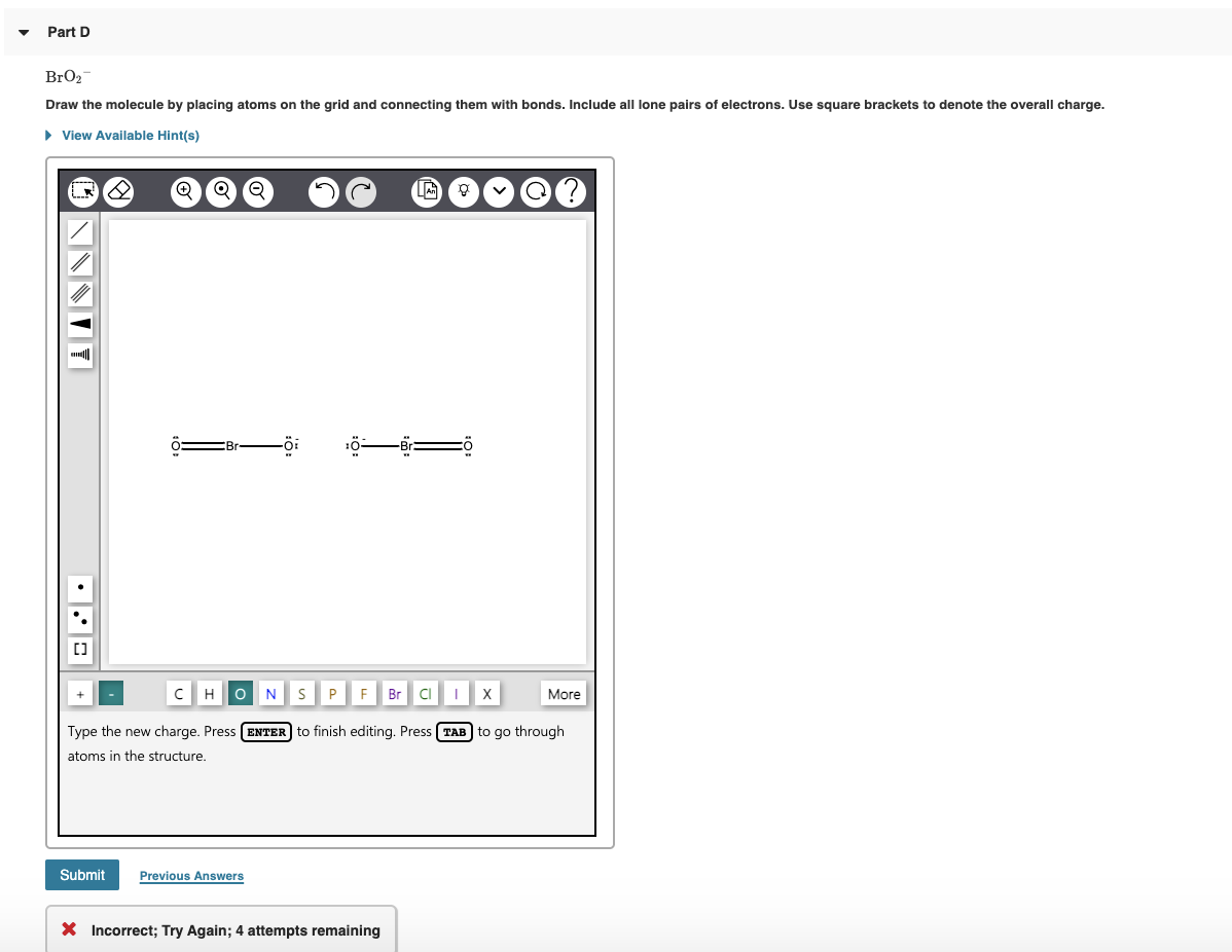 Solved Write a Lewis structure for each ion. Include | Chegg.com