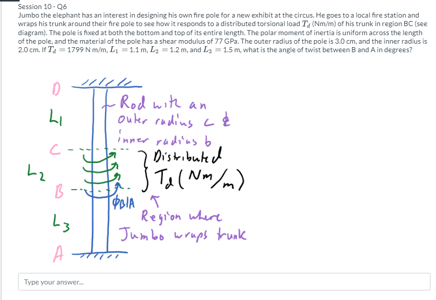 Solved Session 10 - Q6Jumbo the elephant has an ﻿interest in | Chegg.com