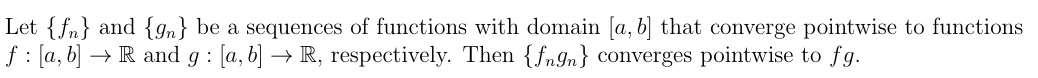 Solved Let {fn} and {9n} be a sequences of functions with | Chegg.com