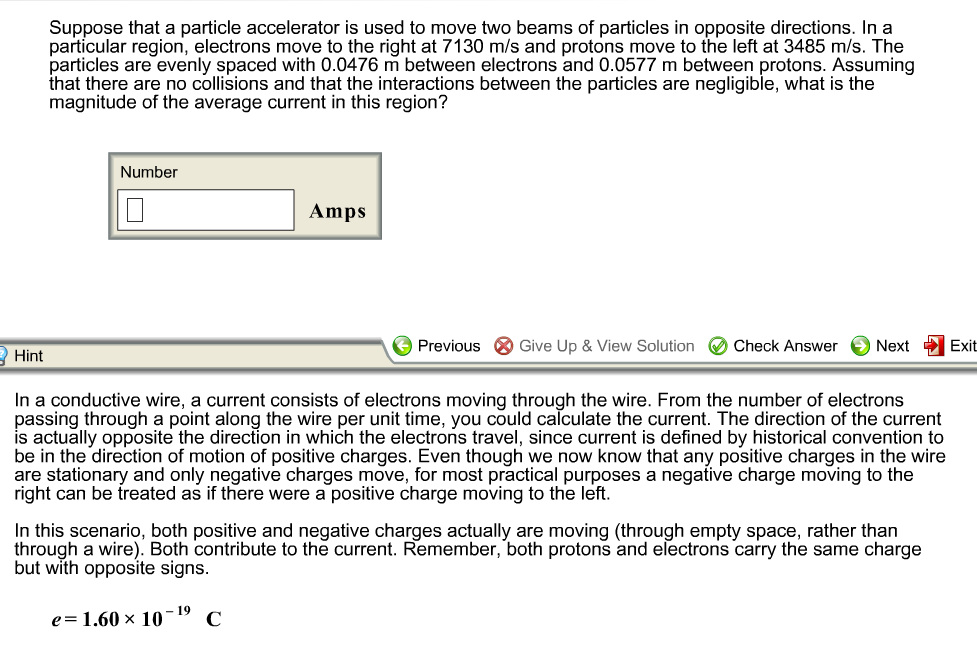 Solved Suppose that a particle accelerator is used to move | Chegg.com