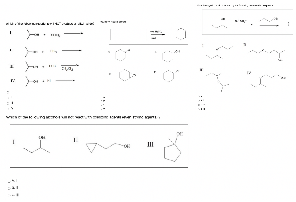Solved Give the organic product formed by the following | Chegg.com