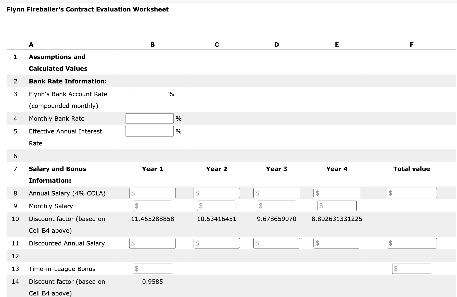 Solved 16. Application of Time Value of Money Skills Flynn | Chegg.com