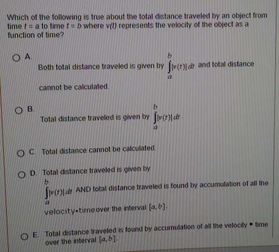 Solved Which of the following is true about the total | Chegg.com