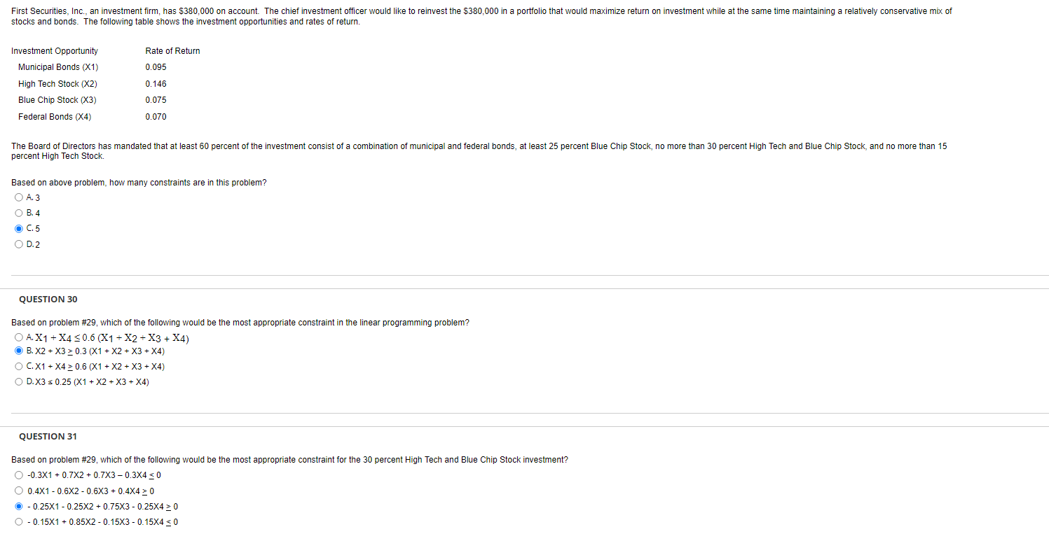 Solved percent High Tech Stock. Based on above problem, how | Chegg.com