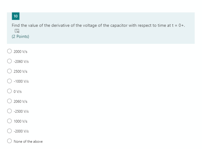 Solved 5 Use this circuit for questions 5-11. Find the value | Chegg.com