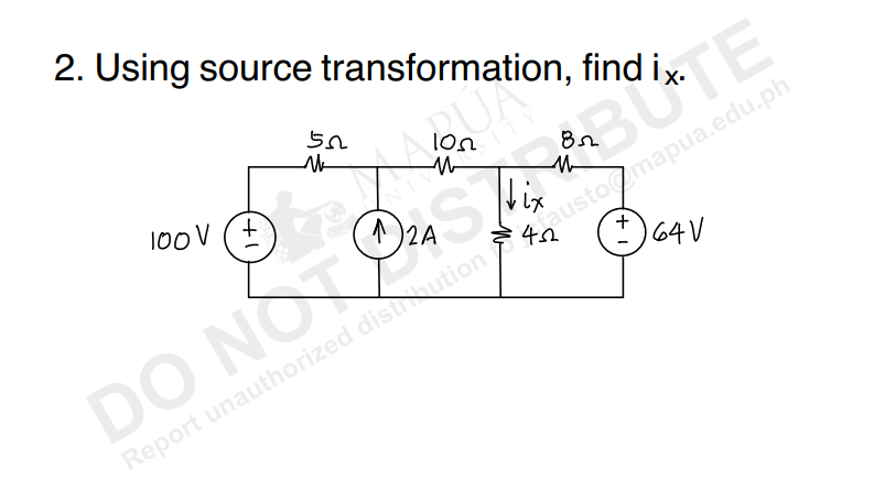 Solved Solve the following. Show complete solution, resistor | Chegg.com