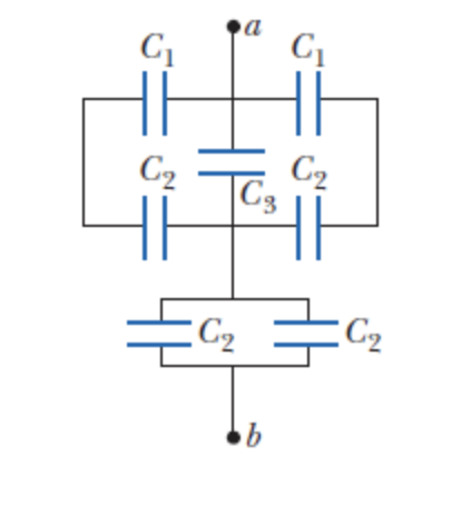 Solved (a) Find the equivalent capacitance between points a | Chegg.com