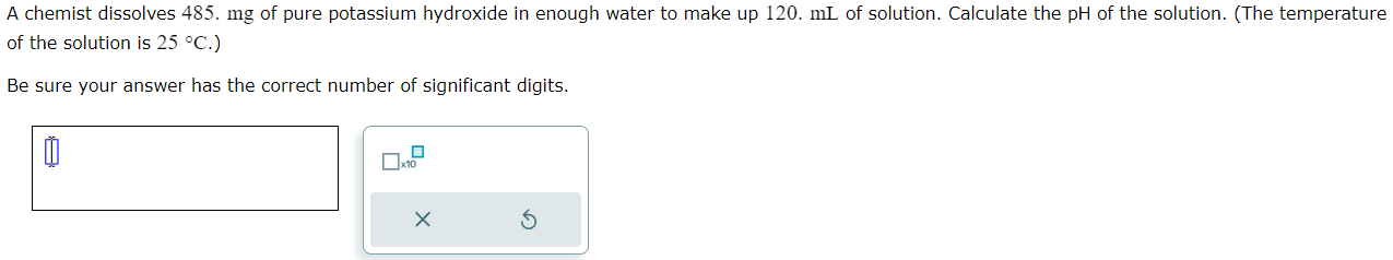 Solved A chemist dissolves 649.mg of pure nitric acid in | Chegg.com