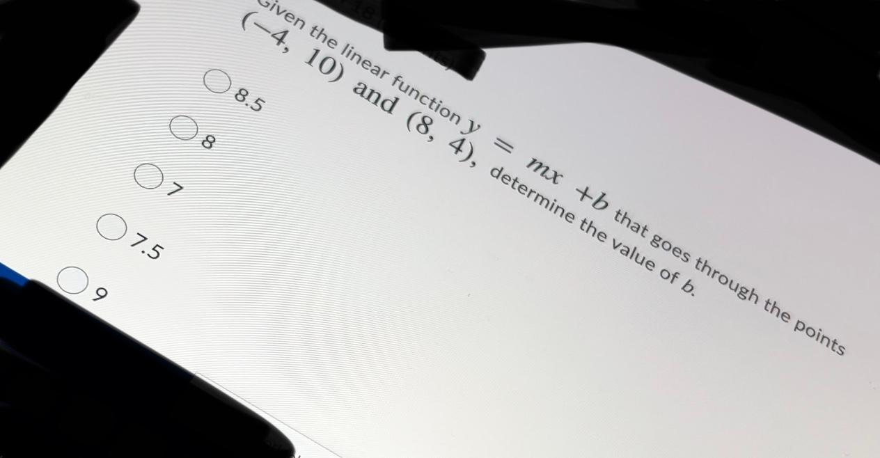 Solved Determine the value of b | Chegg.com