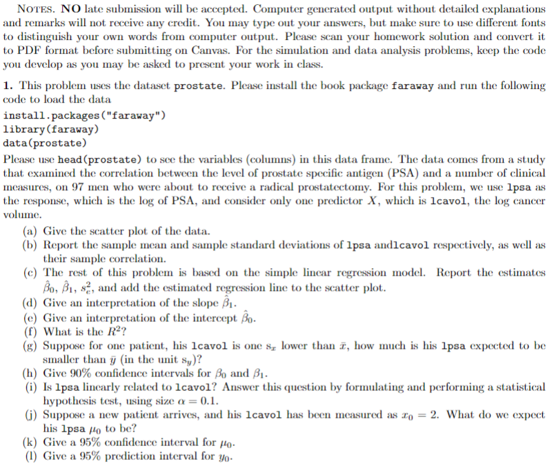Solved NOTES. NO late submission will be accepted. Computer | Chegg.com