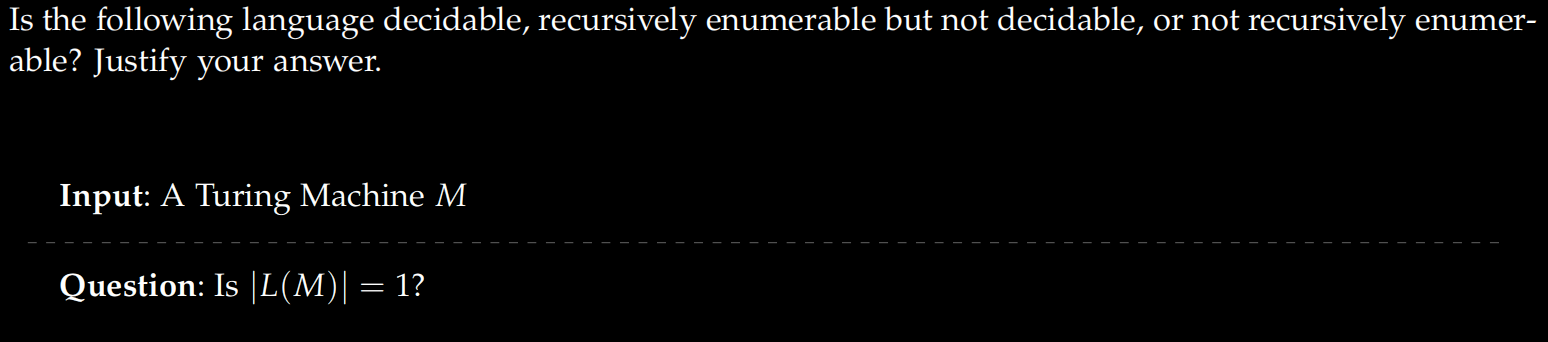 Solved Is the following language decidable, recursively | Chegg.com
