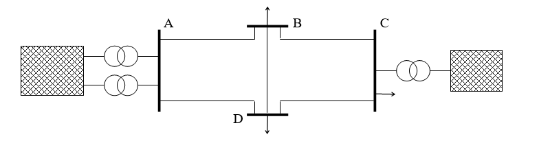 Solved In the medium voltage overhead line network given in | Chegg.com