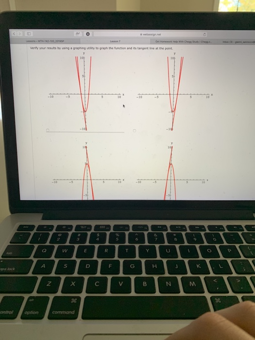 Solved Consider the following equation and point. x) 4x2-5, | Chegg.com