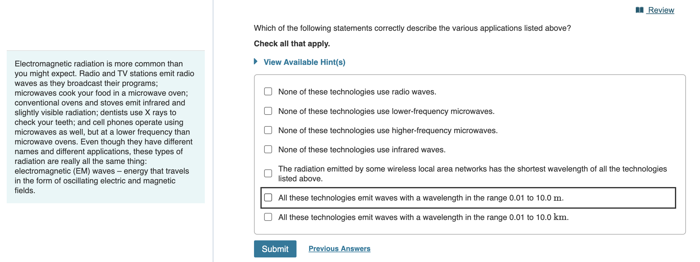 Solved Which of the following statements correctly describe | Chegg.com