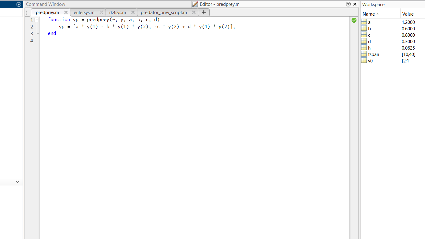 Solved Based on the case study of Predator-Prey models & | Chegg.com