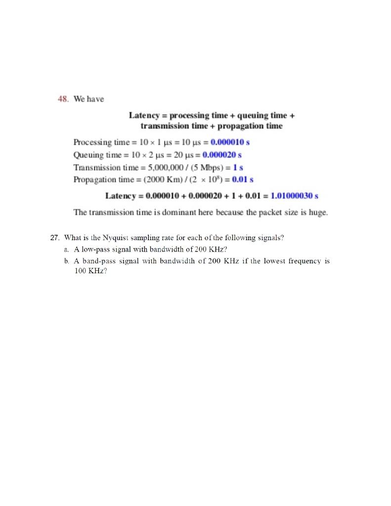 Solved Step-by-Step with Formula used (if possible) Computer | Chegg.com