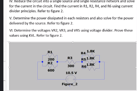 Solved IV. Reduce the circuit into a single source and | Chegg.com