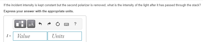 Solved Three polarizing filters are stacked, with the | Chegg.com