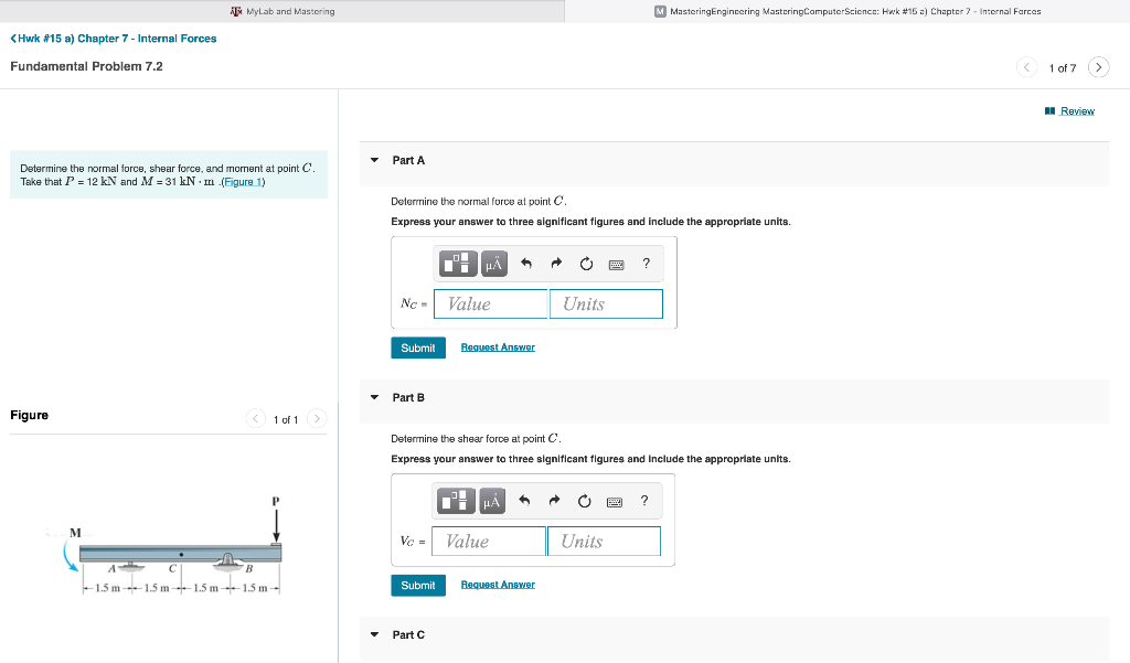 Solved AT Mylab and Mastering M Mastering Engineering | Chegg.com