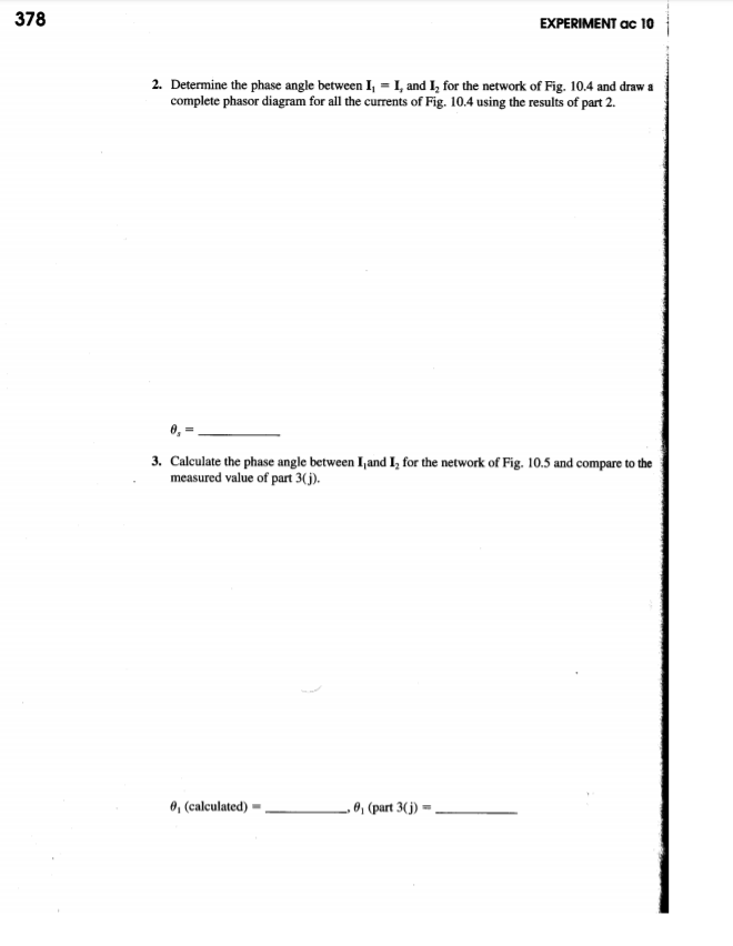 Part 3 R-L-C Series-Parallel Network (a) Construct | Chegg.com