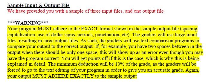 Solved Program Description: Write a program to distribute | Chegg.com