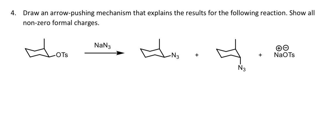Solved Draw an arrow-pushing mechanism that explains the | Chegg.com