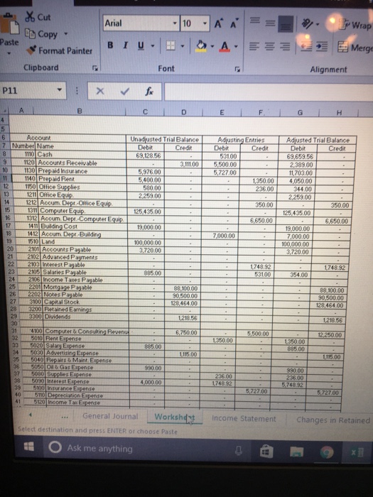 Solved A Byte of Accounting Inc. Please fill in the yellow | Chegg.com Solved A Byte of Accounting Inc. Please fill in the yellow | Chegg.com