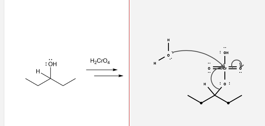 Solved : о: H Н. :о: H H,Cro4 НО: но : H | Chegg.com
