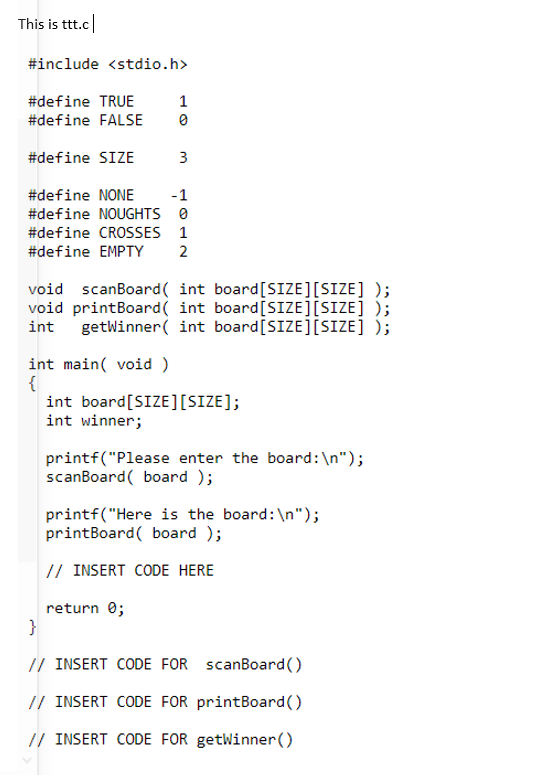 Solved Please Help Me This Question Using C Language Try To 