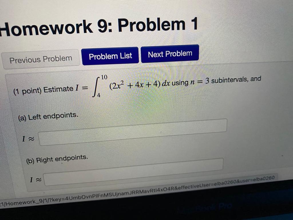 Solved Homework 9: Problem 1 Problem List Next Problem | Chegg.com