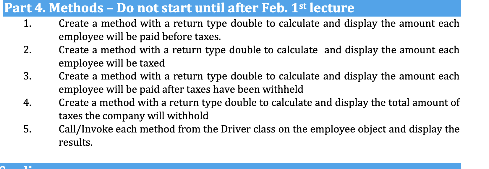 Solved In This Assignment You Will Implement A Java Class 