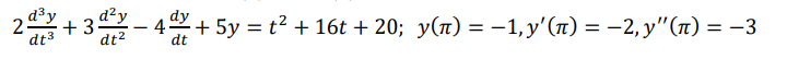 Solved Reduce each of the following equation into a first | Chegg.com