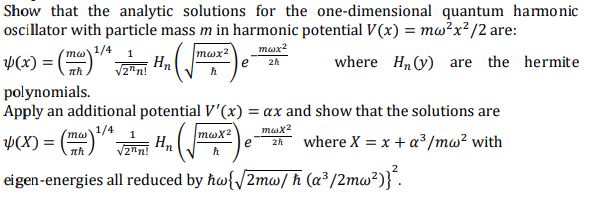 Solved Show that the analytic solutions for the | Chegg.com