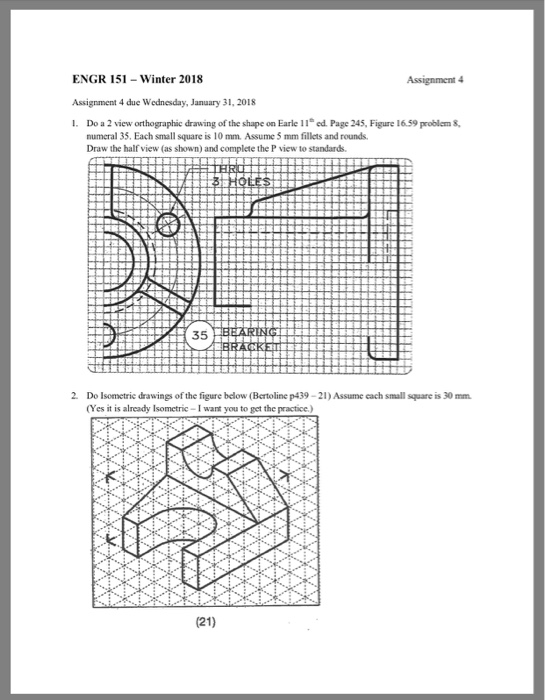 Solved ENGR 151 Winter 2018 Assignment 4 due Wednesday, | Chegg.com