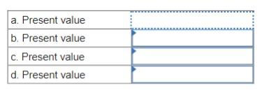 Solved Exercise 6-17 (Static) Present value calculations | Chegg.com