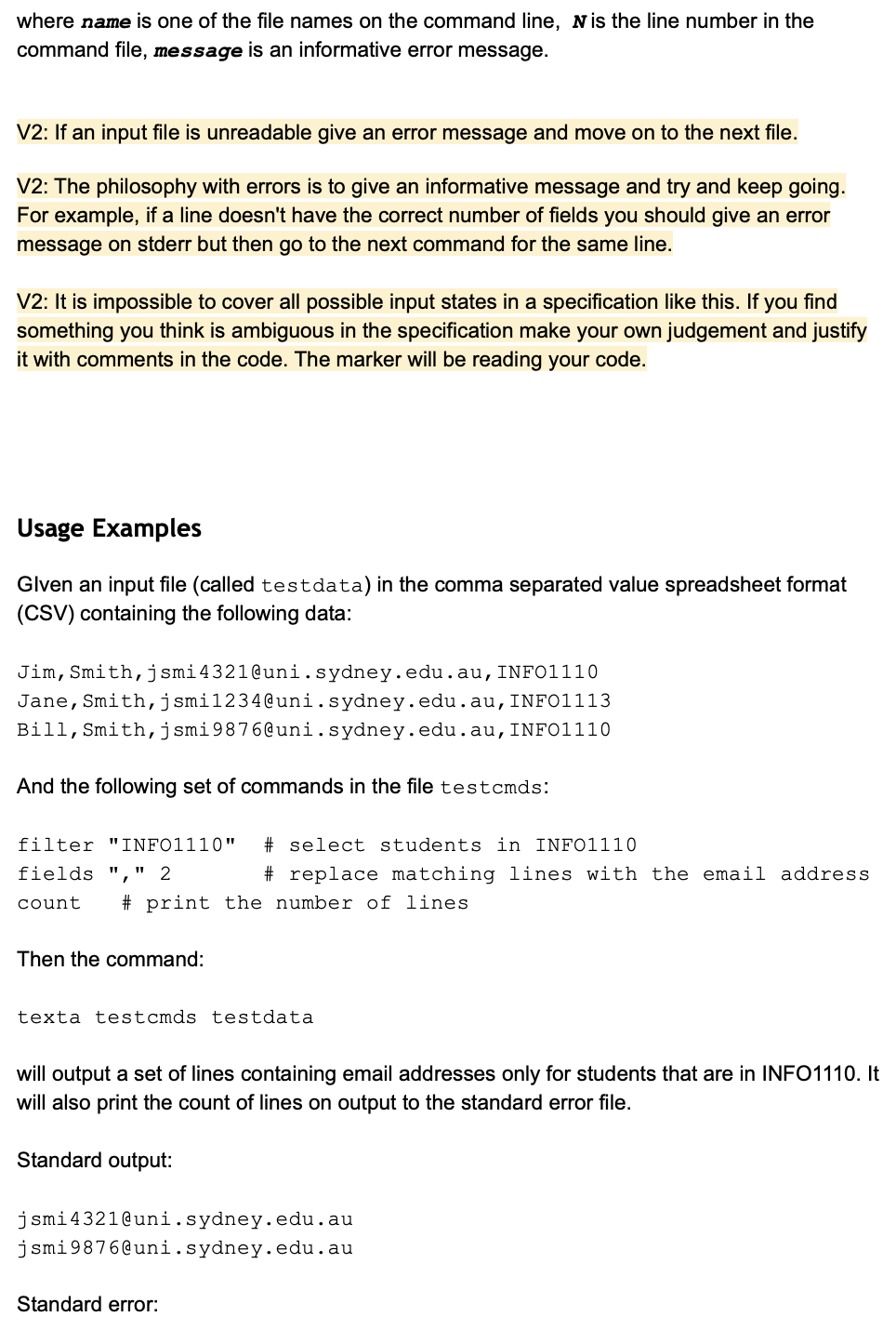 Solved This assignment involves writing a program (called | Chegg.com