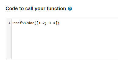Solved Assignment Modify the function rref337 to 1. have the | Chegg.com