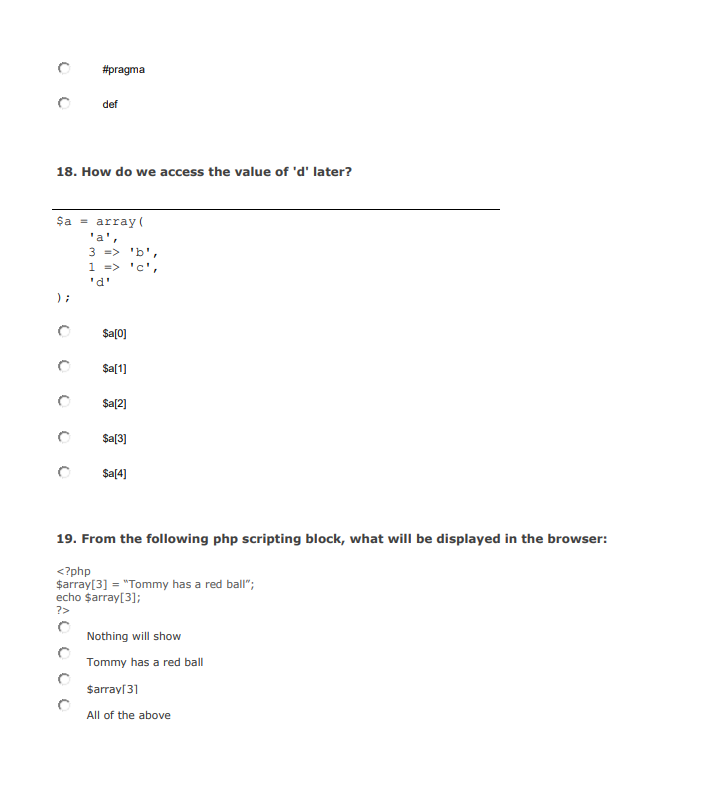 Solved 1. PHP server scripts are surrounded by delimiters, | Chegg.com
