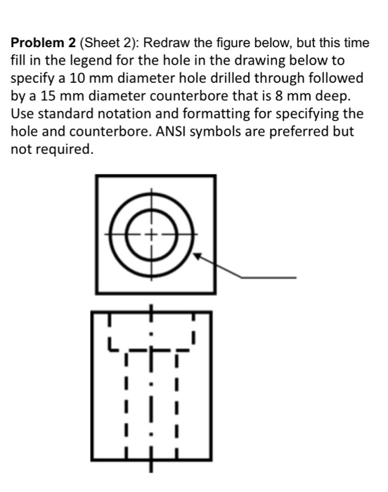Solved Problem 2 (Sheet 2): Redraw the figure below, but | Chegg.com