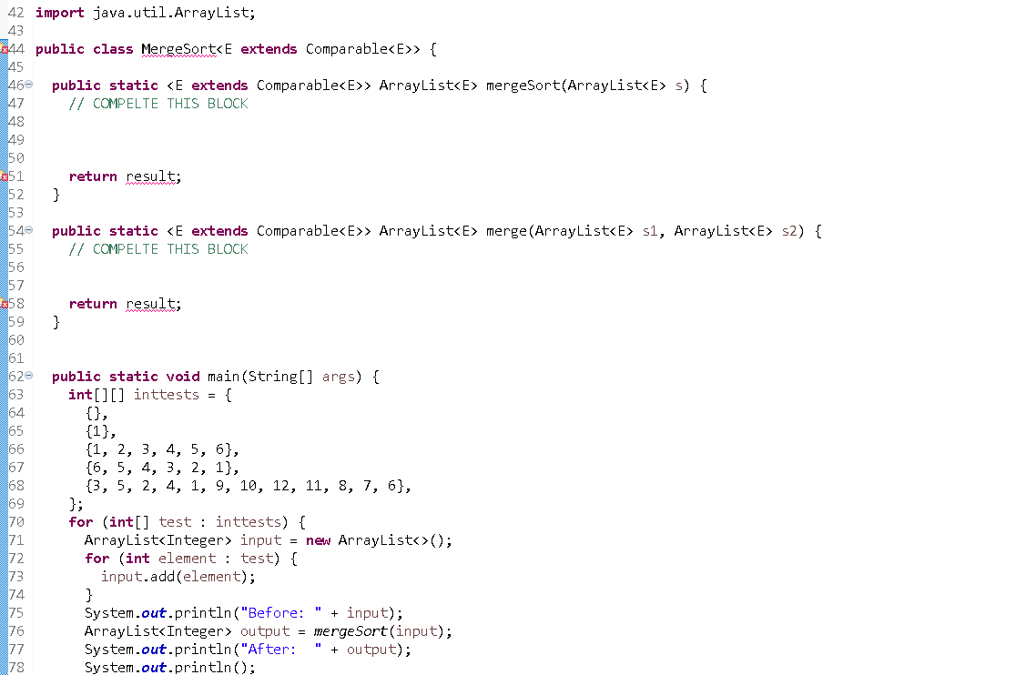 Solved This is Data Structures, complete in Java. Will give | Chegg.com