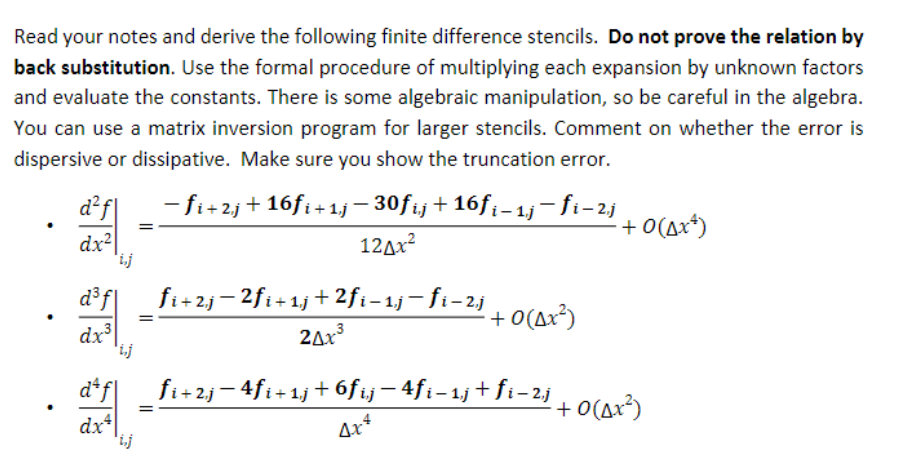 Solved Read your notes and derive the following finite | Chegg.com