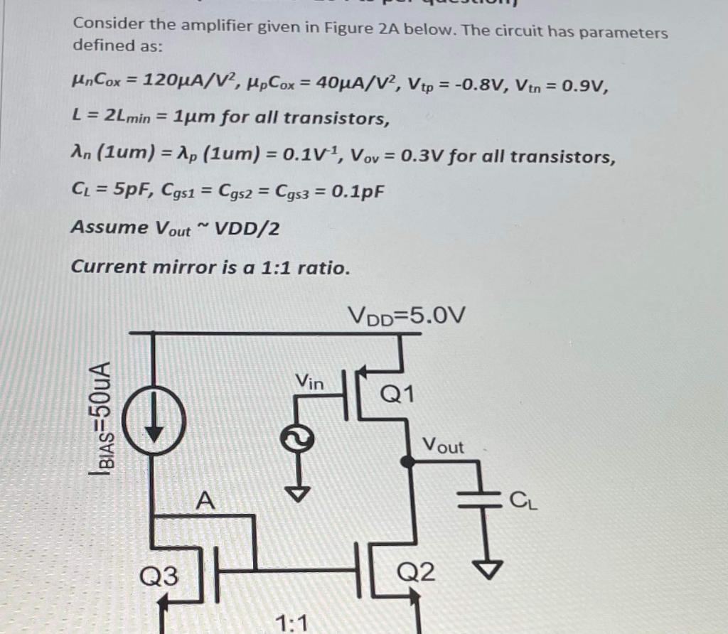 Solved a) What is the DC voltage at node A of Figure 2A ? b) | Chegg.com